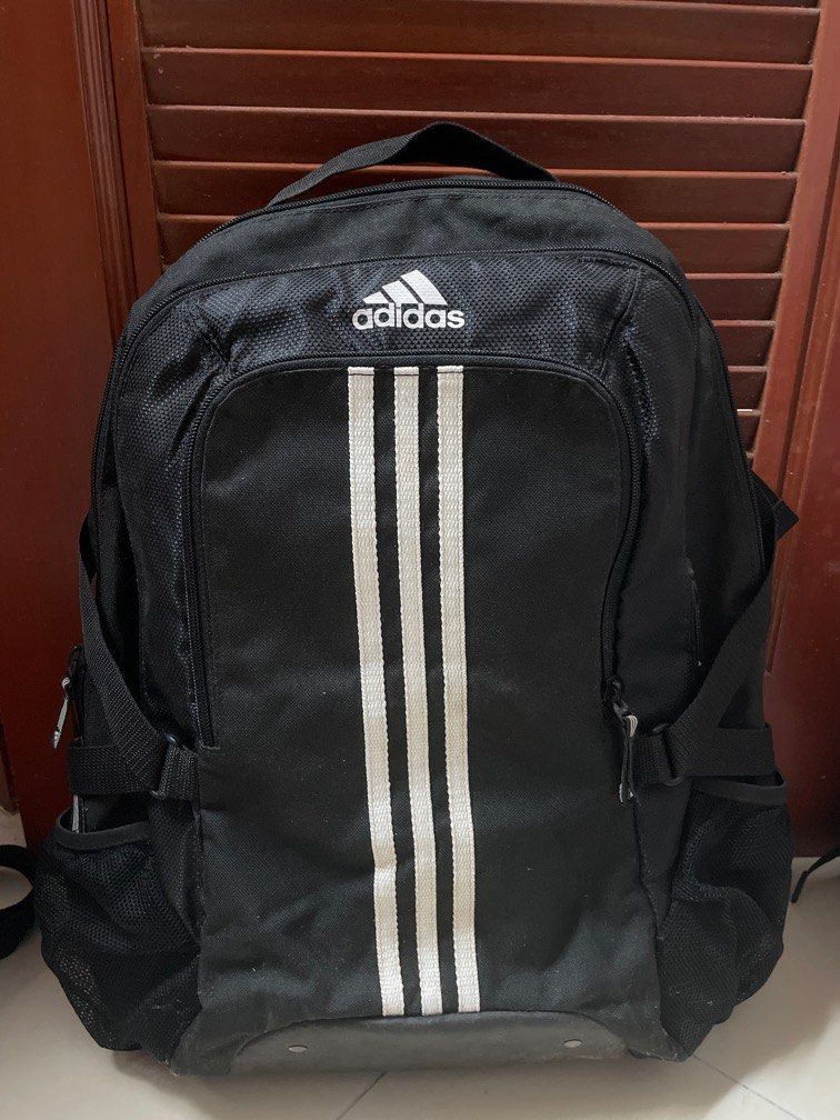 Adidas black Backpack, Men's Fashion, Bags, Backpacks on Carousell