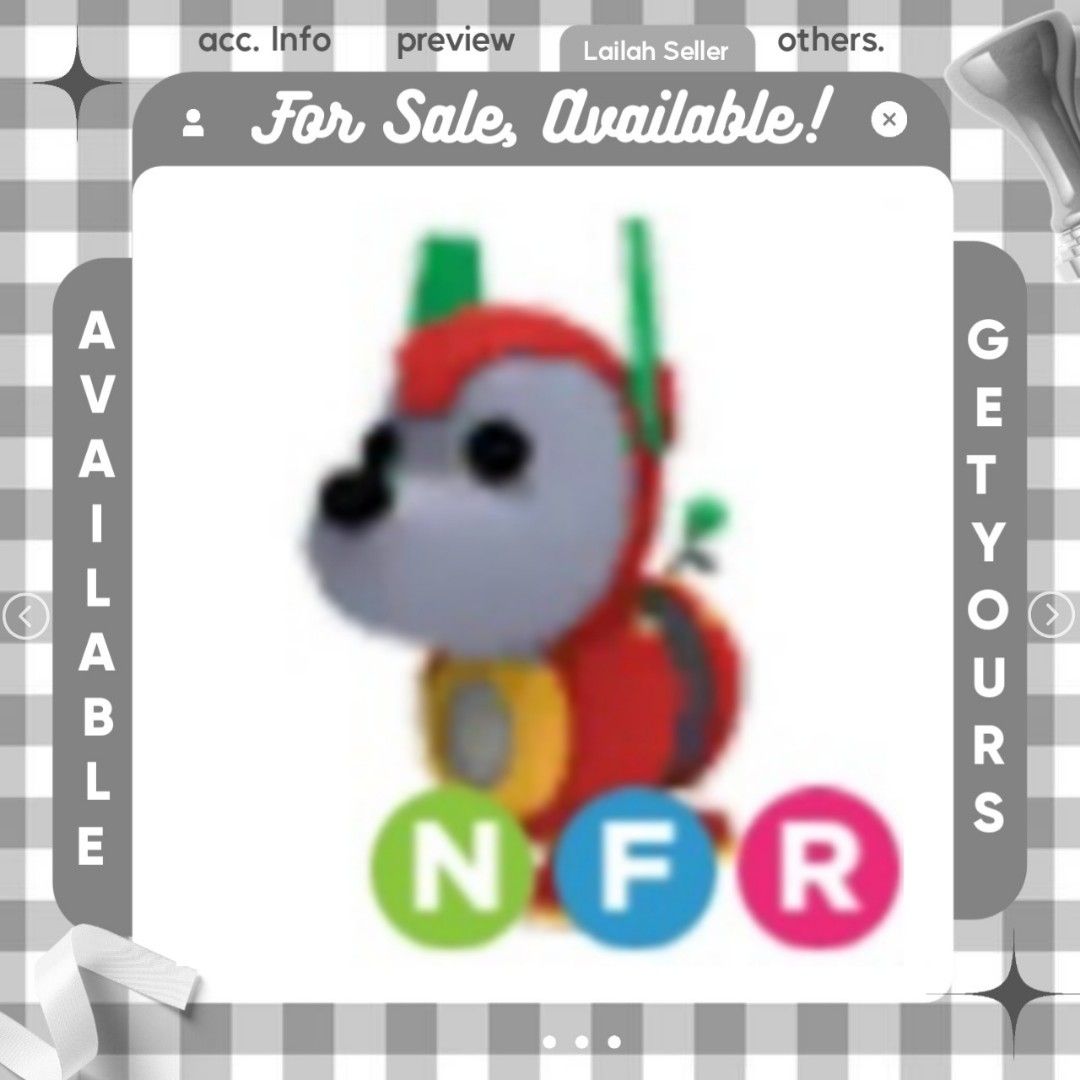 Adopt me | NFR Robo dog | Legendary pet | Roblox, Hobbies & Toys, Toys ...