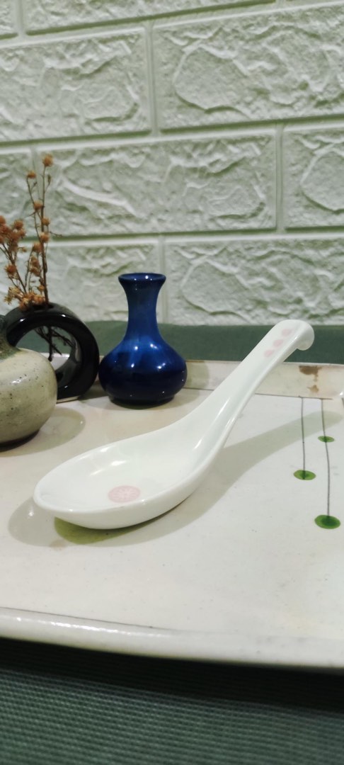 Afternoon Tea Ceramic Spoon, Furniture & Home Living, Kitchenware ...