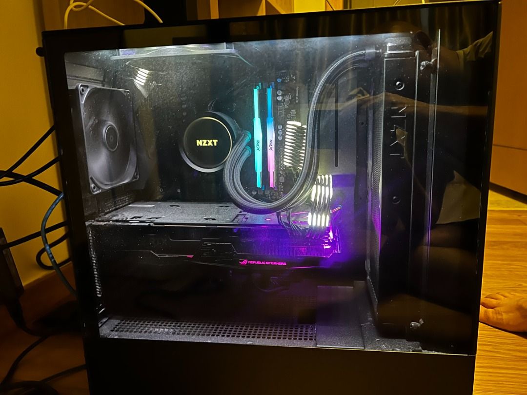 Aftershock custom gaming desktop with MSI gaming monitor, Computers ...