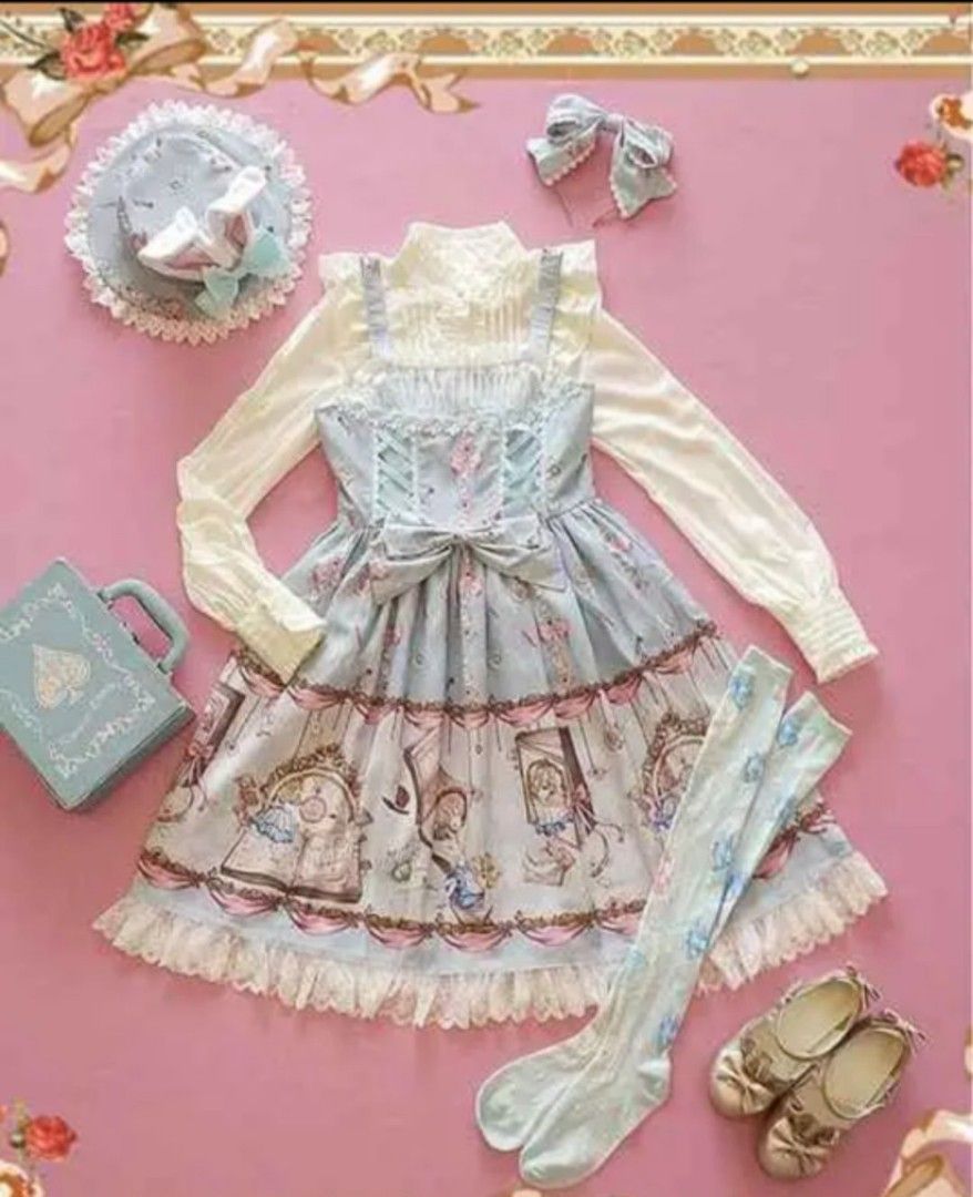 Alice in Wonderland lolita, Women's Fashion, Dresses & Sets, Dresses on ...