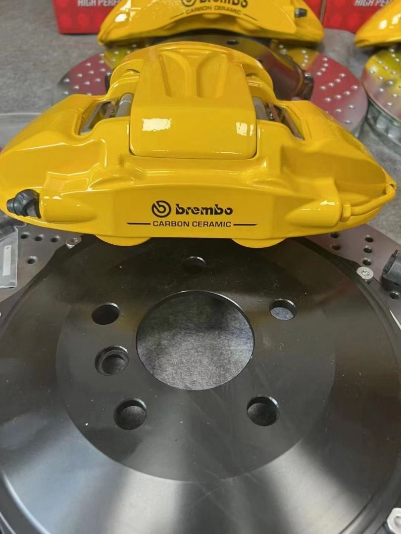AP brembo Brake calipers modified GT6 Large Abalone f50 Ten pistons 18z ...