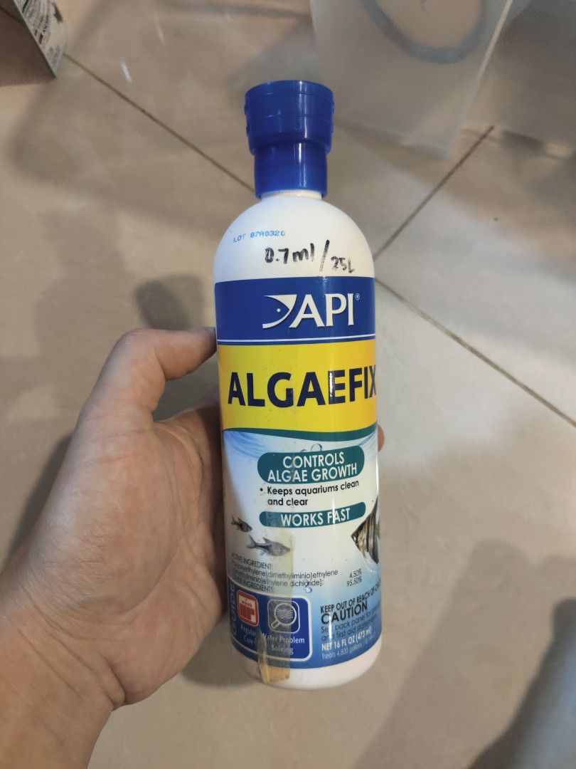 API Algaefix 473ml, Pet Supplies, Homes & Other Pet Accessories on Carousell