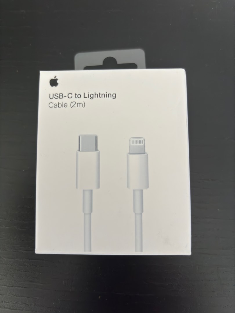 Apple 2m Lightning cable, Mobile Phones & Gadgets, Mobile & Gadget ...