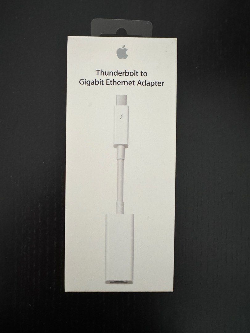 Apple Thunderbold to Gigabit Ethernet adapter, Computers & Tech, Parts ...