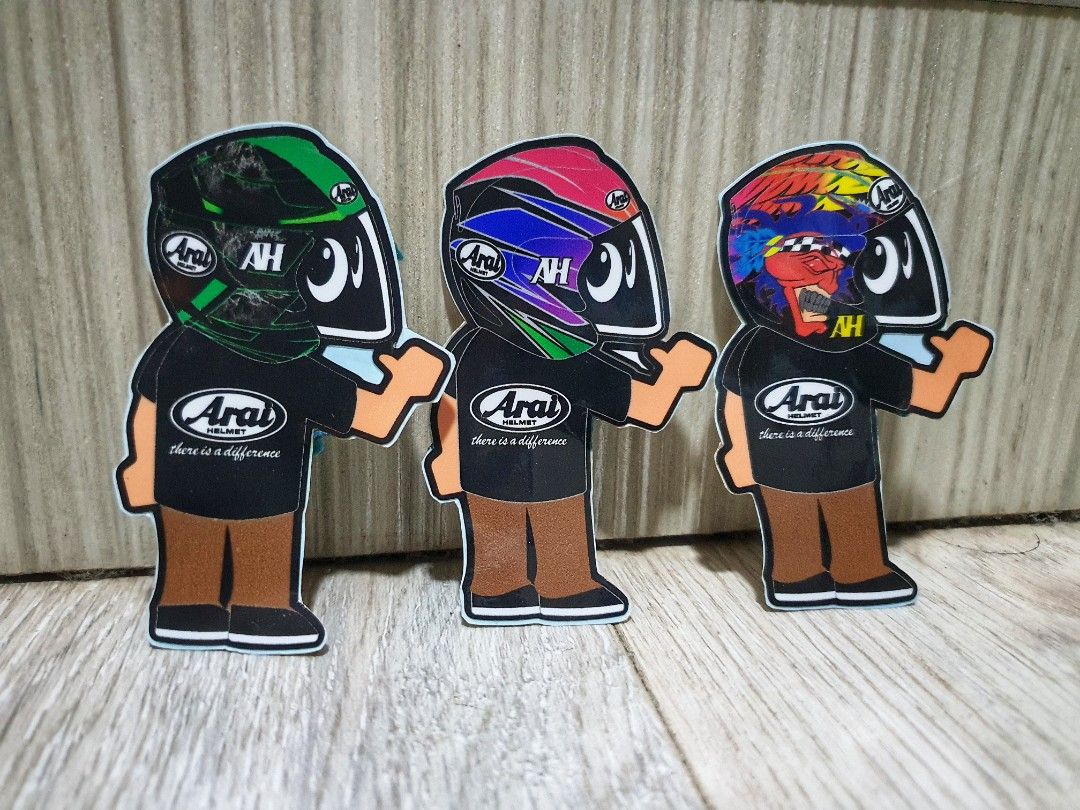 Arai Mascot Stickers, Sports Equipment, Other Sports Equipment and ...