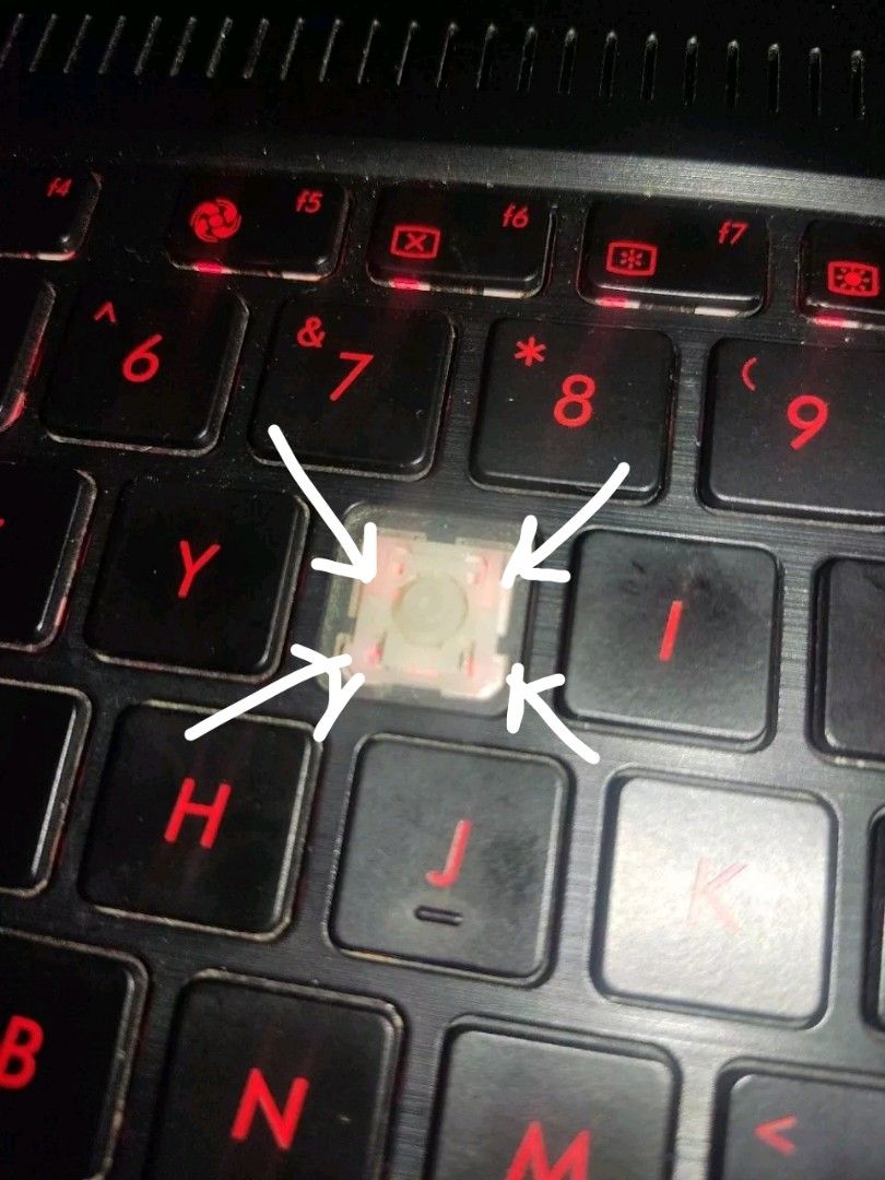 Assorted Laptop Keycaps Hinge rubber cup, Computers & Tech, Laptops ...