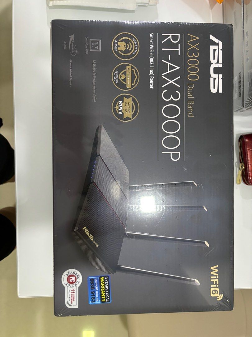 Asus AX3000P router, Computers & Tech, Parts & Accessories, Networking ...