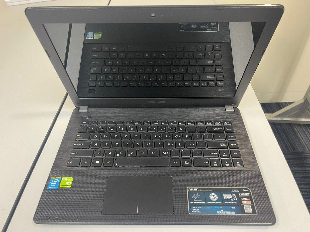 ASUS X452L Core i5-4200U / 8GB / 500GB HD / Nvidia GeForce 820M / 14 ...