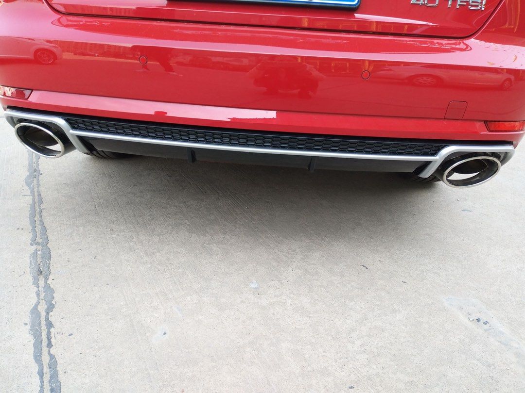 Audi RS4 front bumper body kit & rear diffuser for Audi A4 B9 (2016 ...