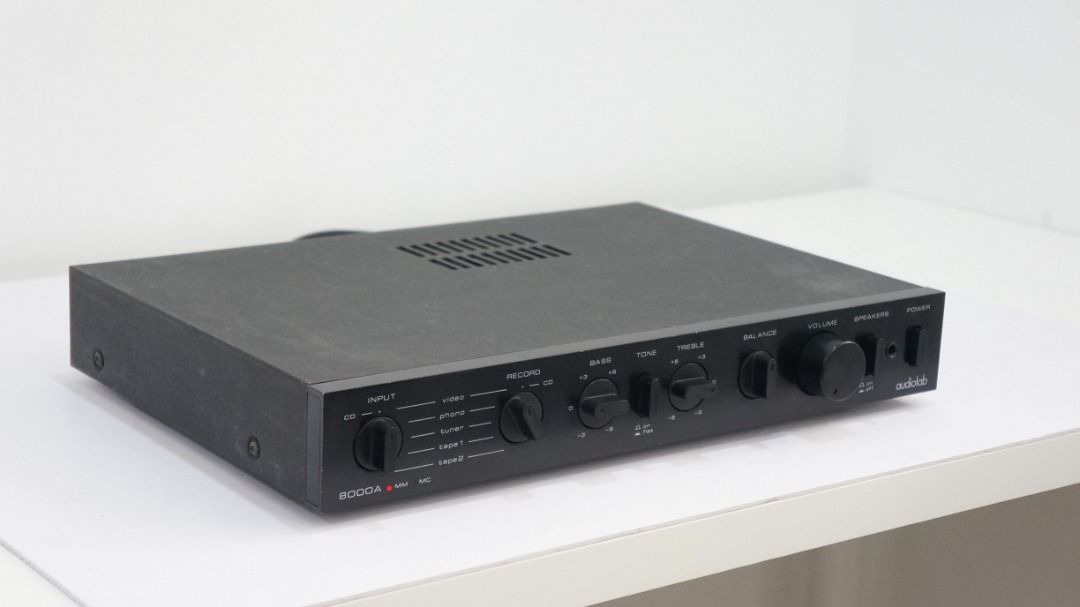 Audiolab 8000A Stereo Integrated Amplifier, Audio, Soundbars, Speakers ...