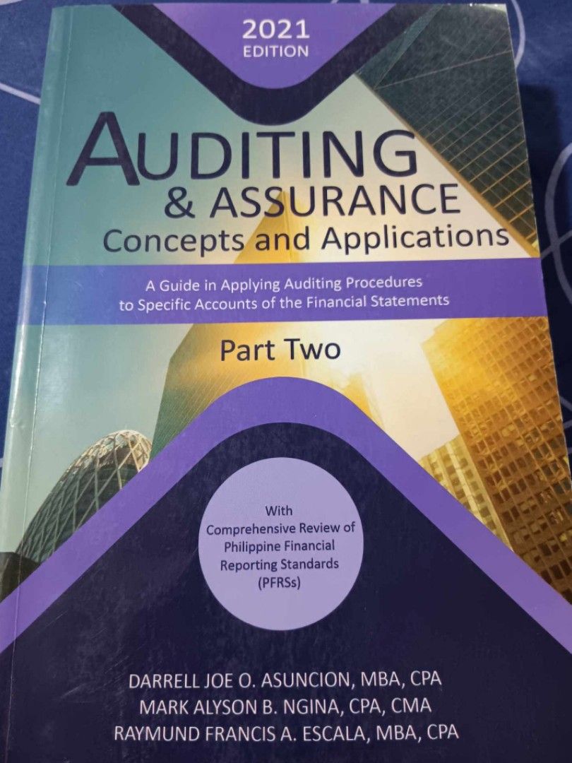 Auditing And Assurance Concepts And Applications By Asuncion Hobbies And Toys Books And Magazines