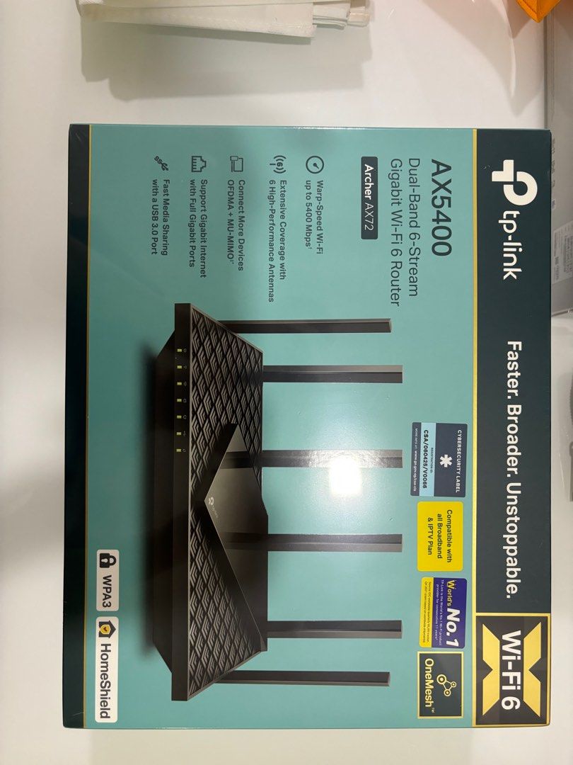 AX 5400 router, Computers & Tech, Parts & Accessories, Networking on ...