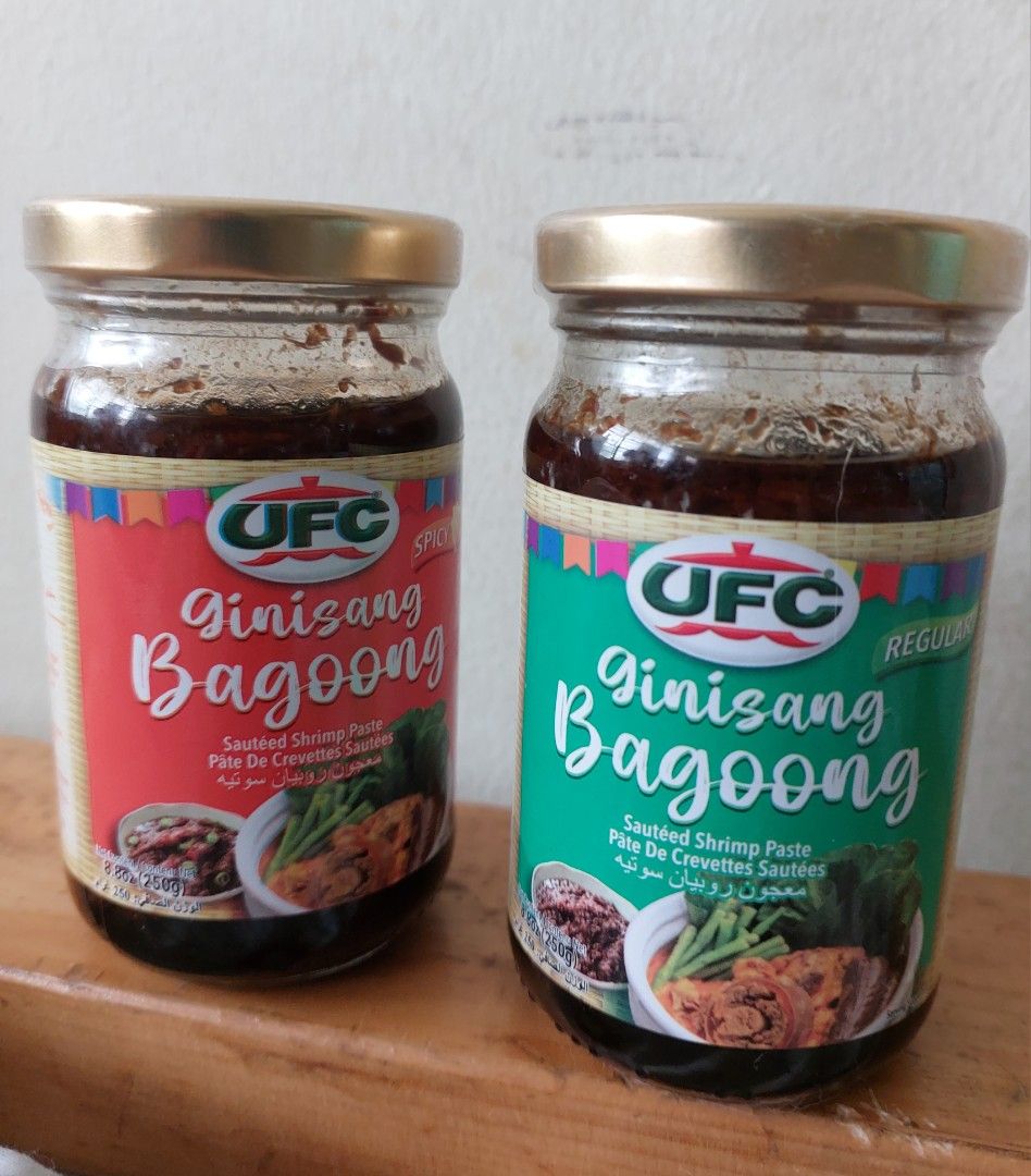 Bagoong UFC 250 grams Regular and Spicy, Food & Drinks, Spice ...