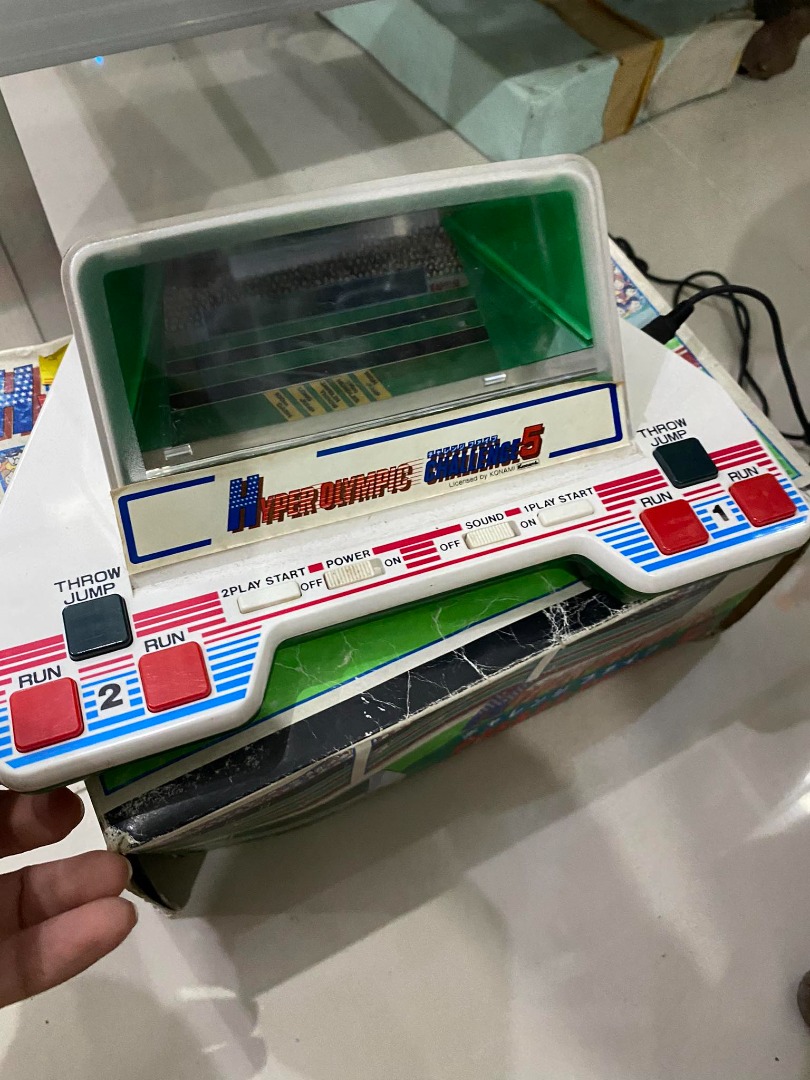 Bandai Hyper Olympic Challenge 5 (1984, VFD, 4 AA Batteries, Model# 0200110), Hobbies & Toys ...