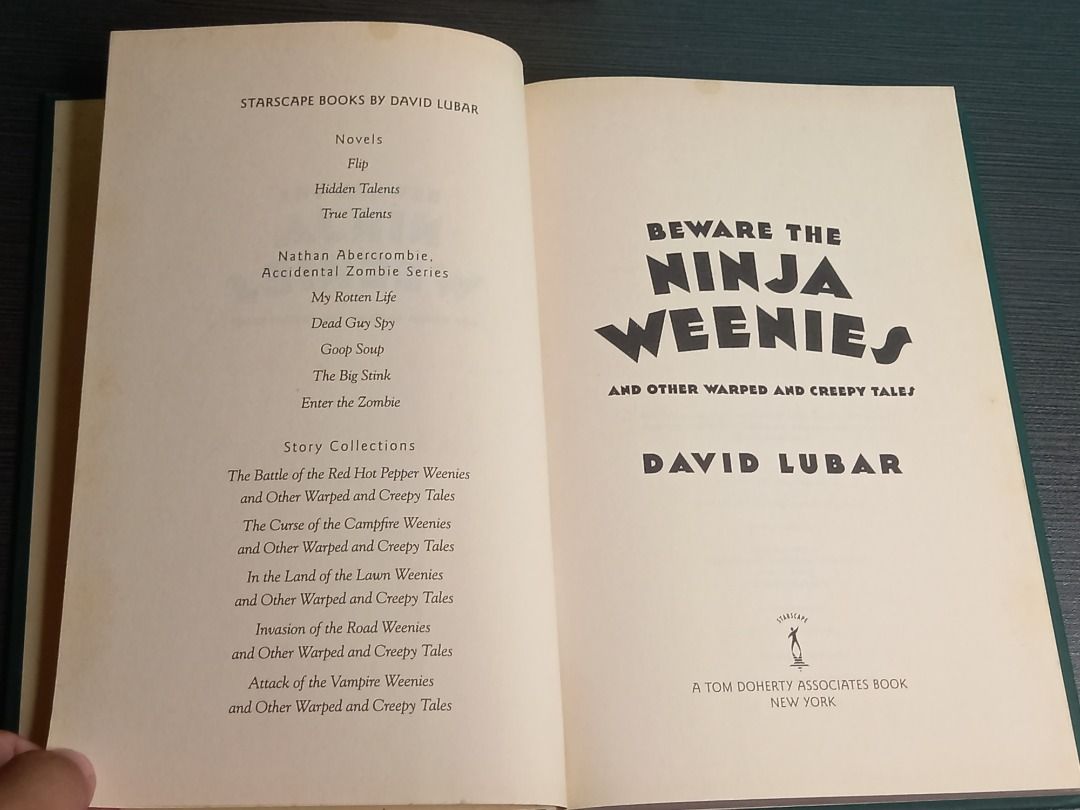 Beware The Ninja Weenies And The Other Warped And Creepy Tales by David ...