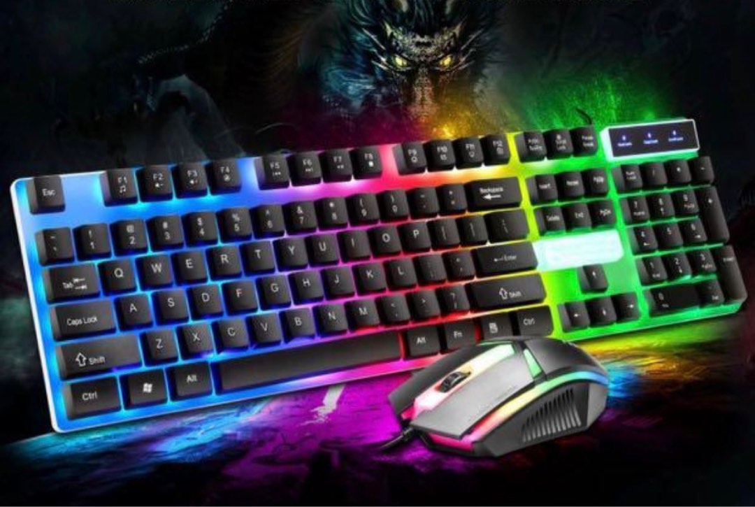 Bn Rgb Gaming Keyboard And Mouse Computers And Tech Parts And Accessories Computer Keyboard On