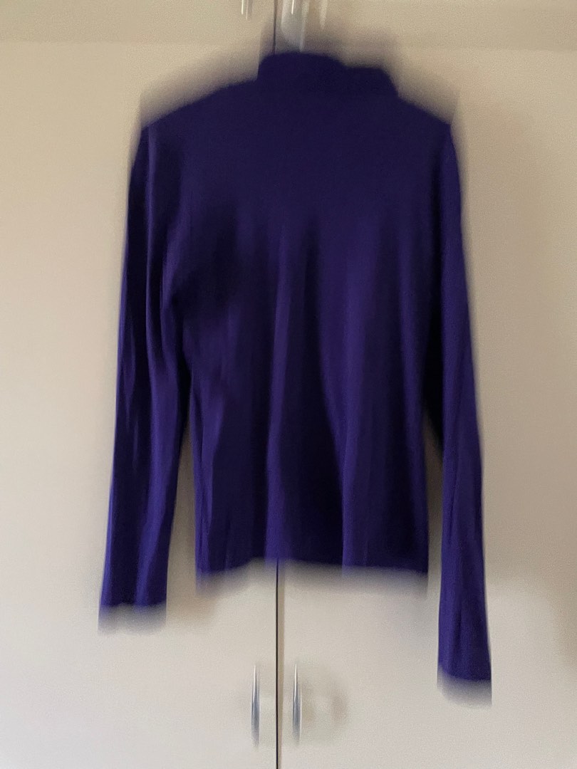 Bossini Purple sweater, Women's Fashion, Coats, Jackets and Outerwear ...