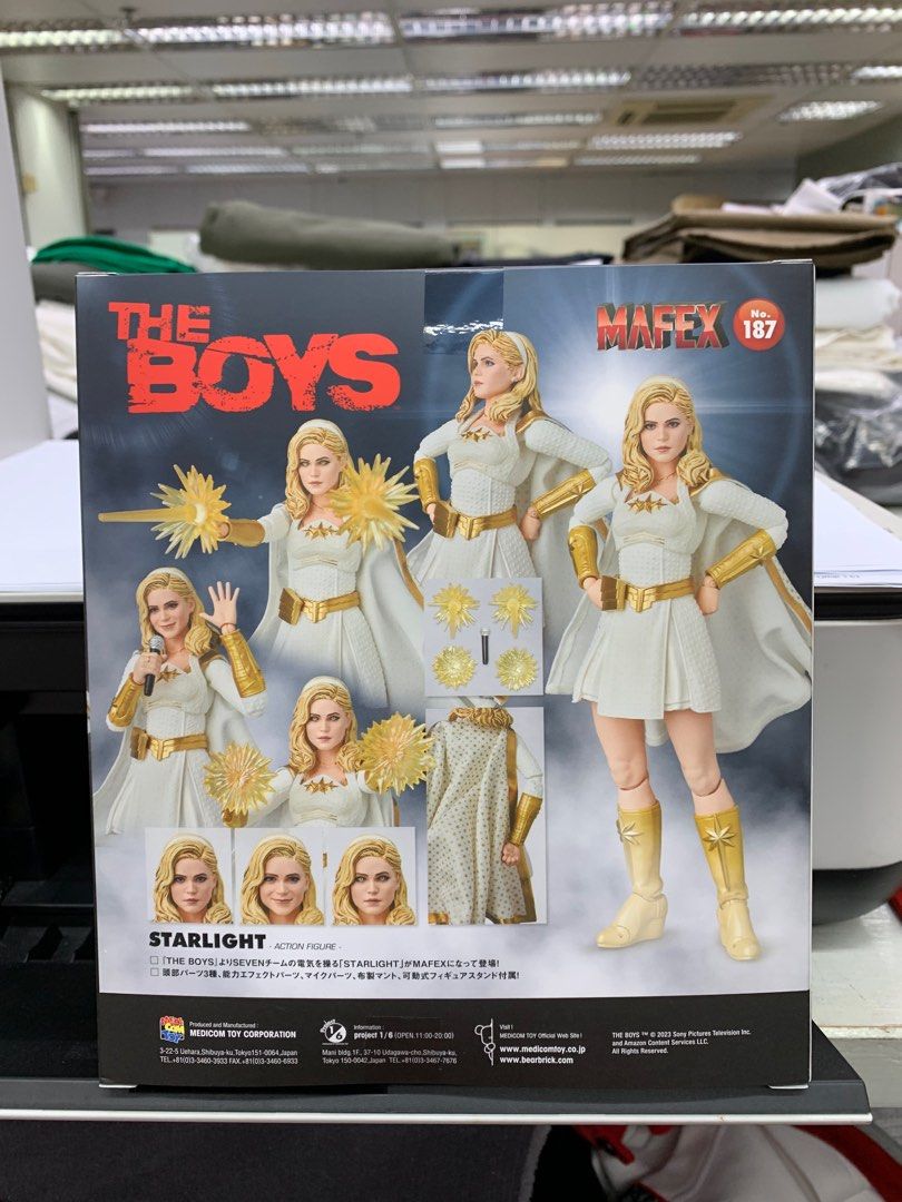 全新 日版 Medicom Toy MAFEX 187 STARLIGHT THE BOYS 黑袍糾察隊 安妮 詹紐瑞 星光 Annie January, 興趣及遊戲, 玩具 & 遊戲類 ...
