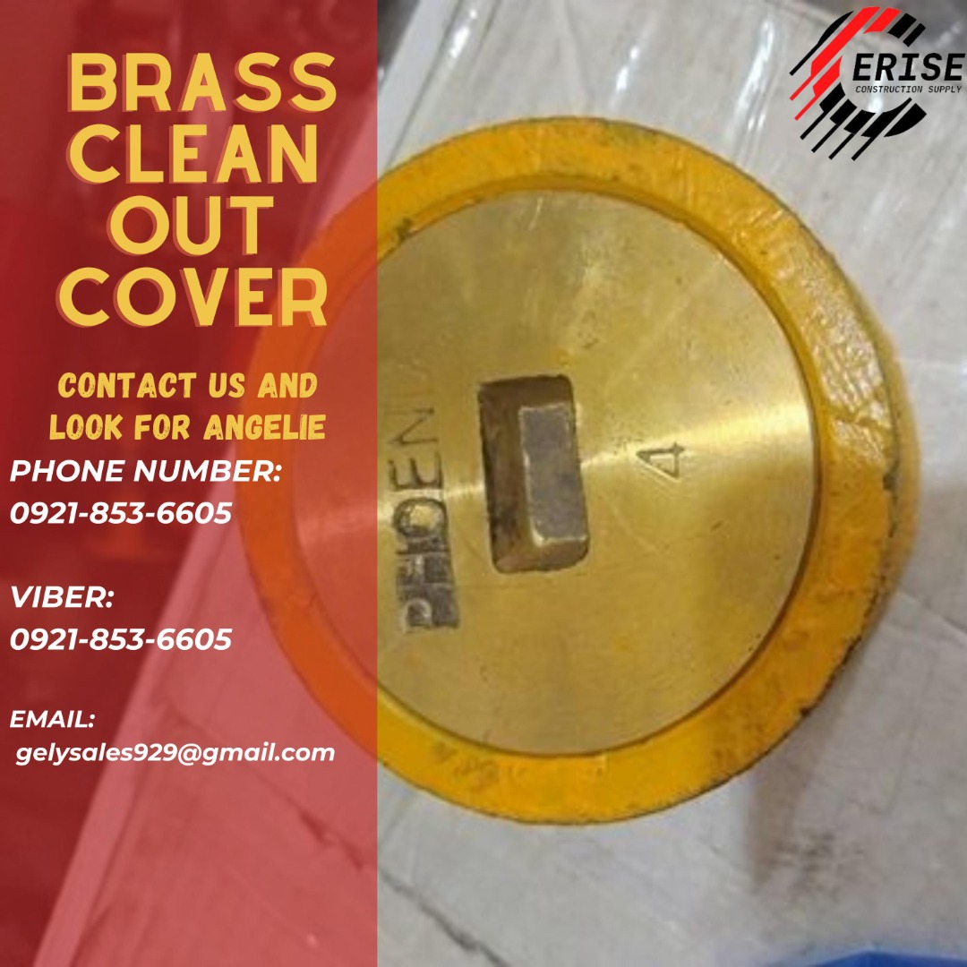 BRASS CLEAN OUT COVER, Commercial & Industrial, Construction Tools ...