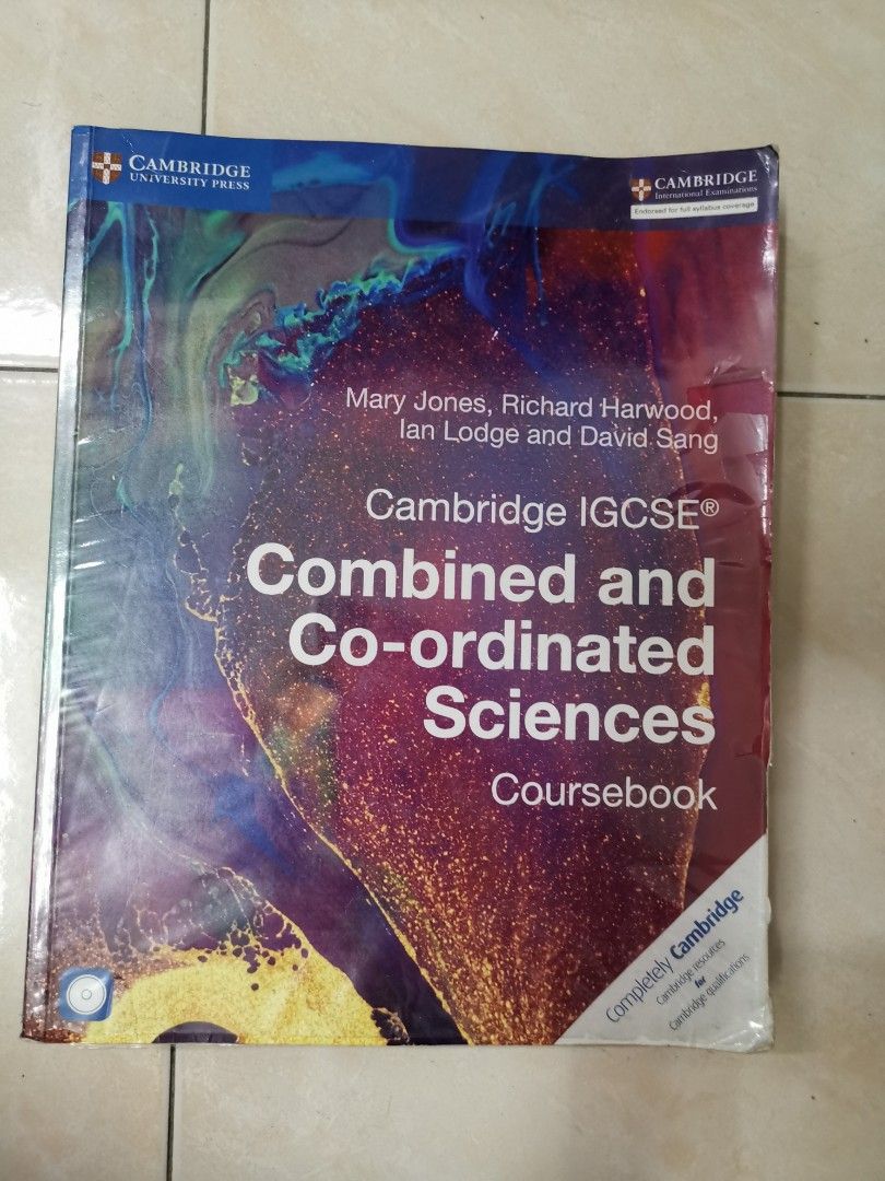 Cambridge Igcse Combined And Coordinated Sciences Coursebook Wrapped