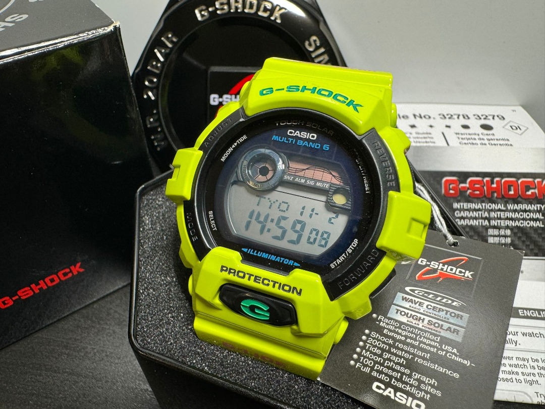 Casio G-Shock G-LIDE GWX-8900C-3DR, 男裝, 手錶及配件, 手錶 - Carousell