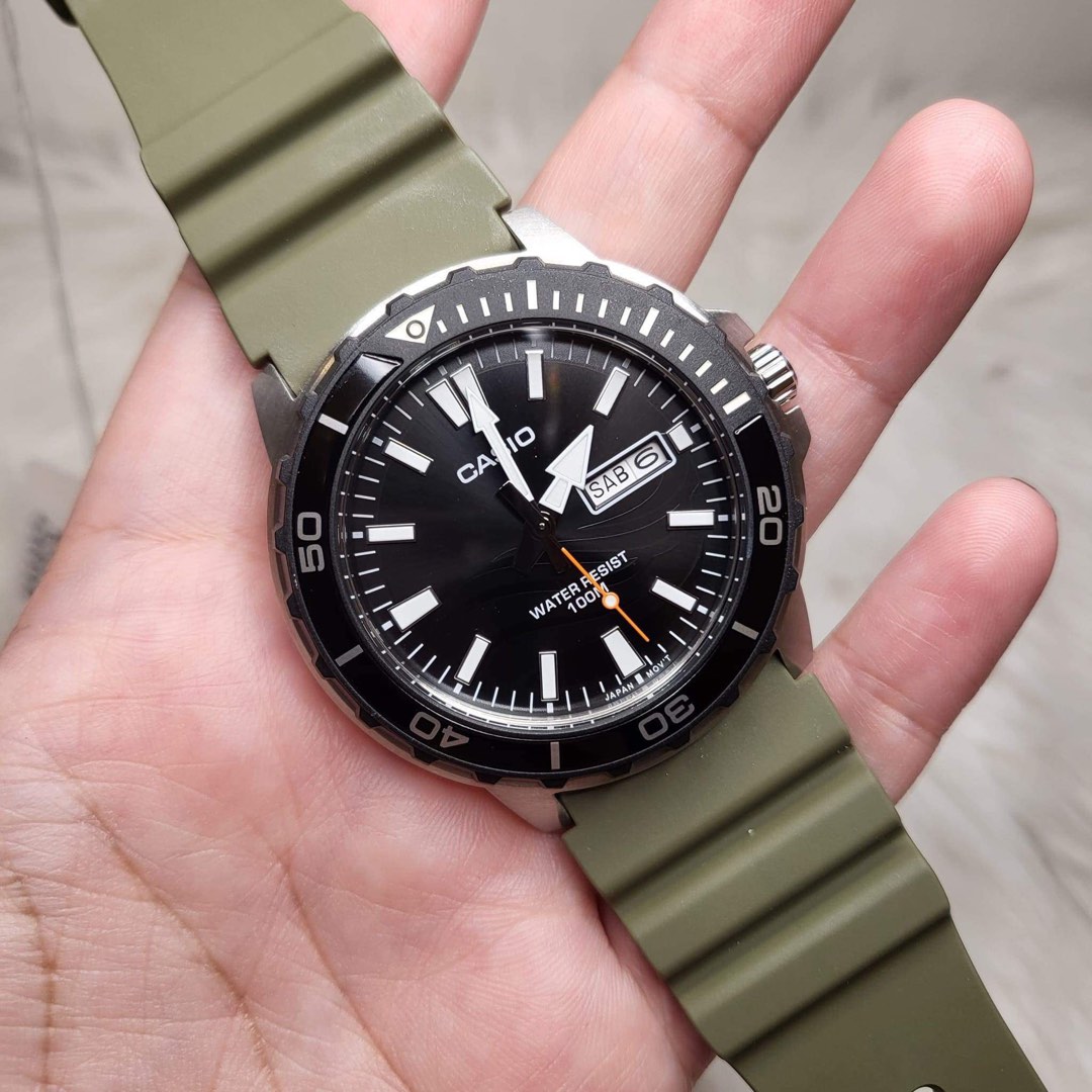 CASIO MTD-125-3A, Men's Fashion, Watches & Accessories, Watches on Carousell