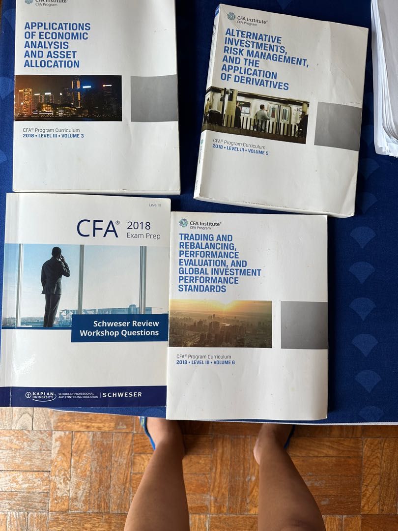 CFA level 3 books, Hobbies & Toys, Books & Magazines, Textbooks on ...