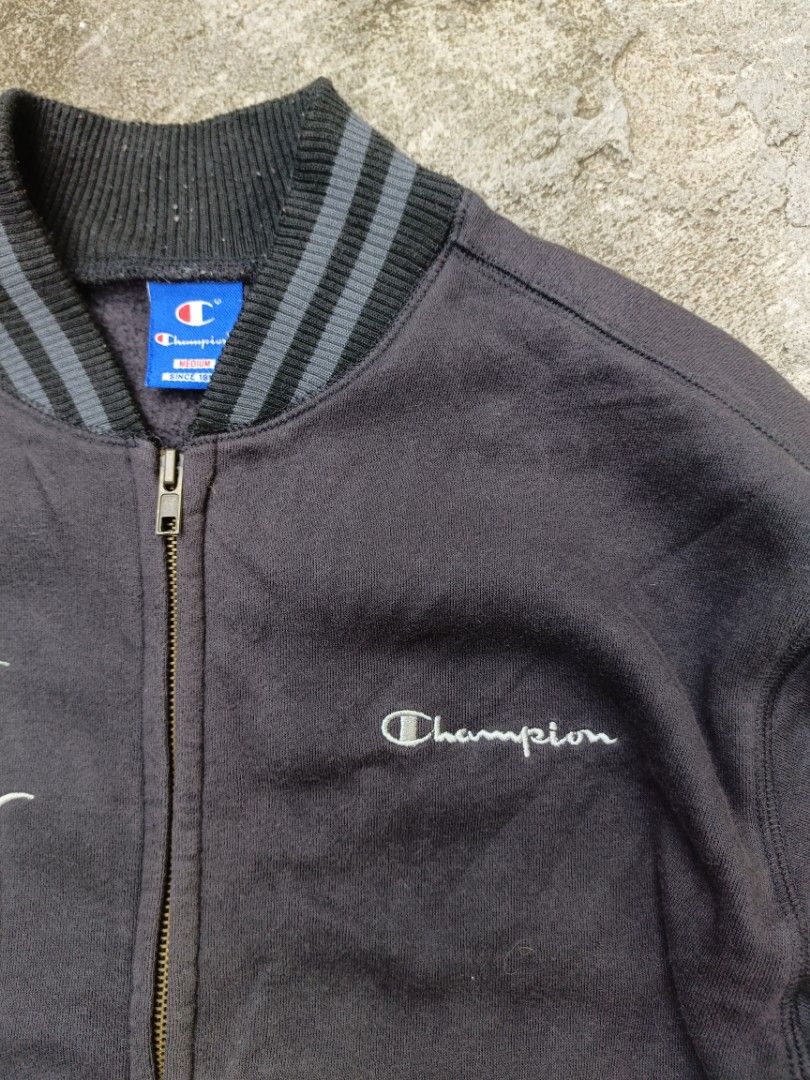 Champion Varsity Jacket, Women's Fashion, Coats, Jackets and Outerwear ...