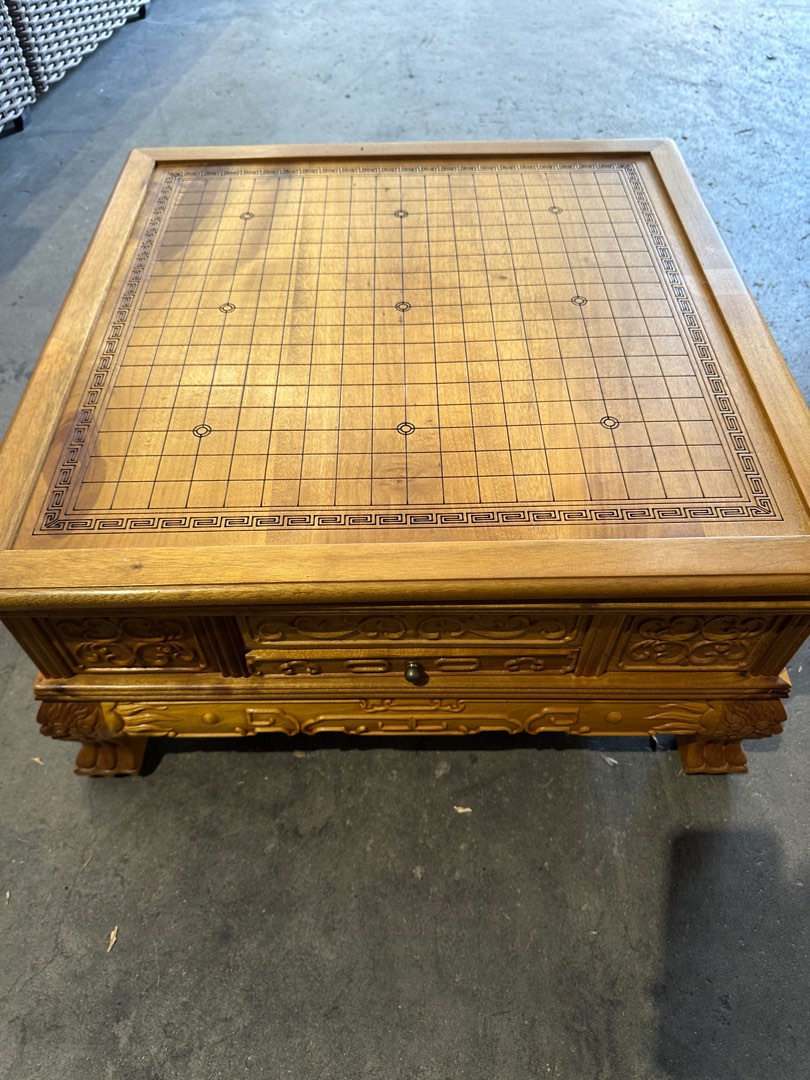Chinese Chess table, Furniture & Home Living, Furniture, Tables & Sets ...