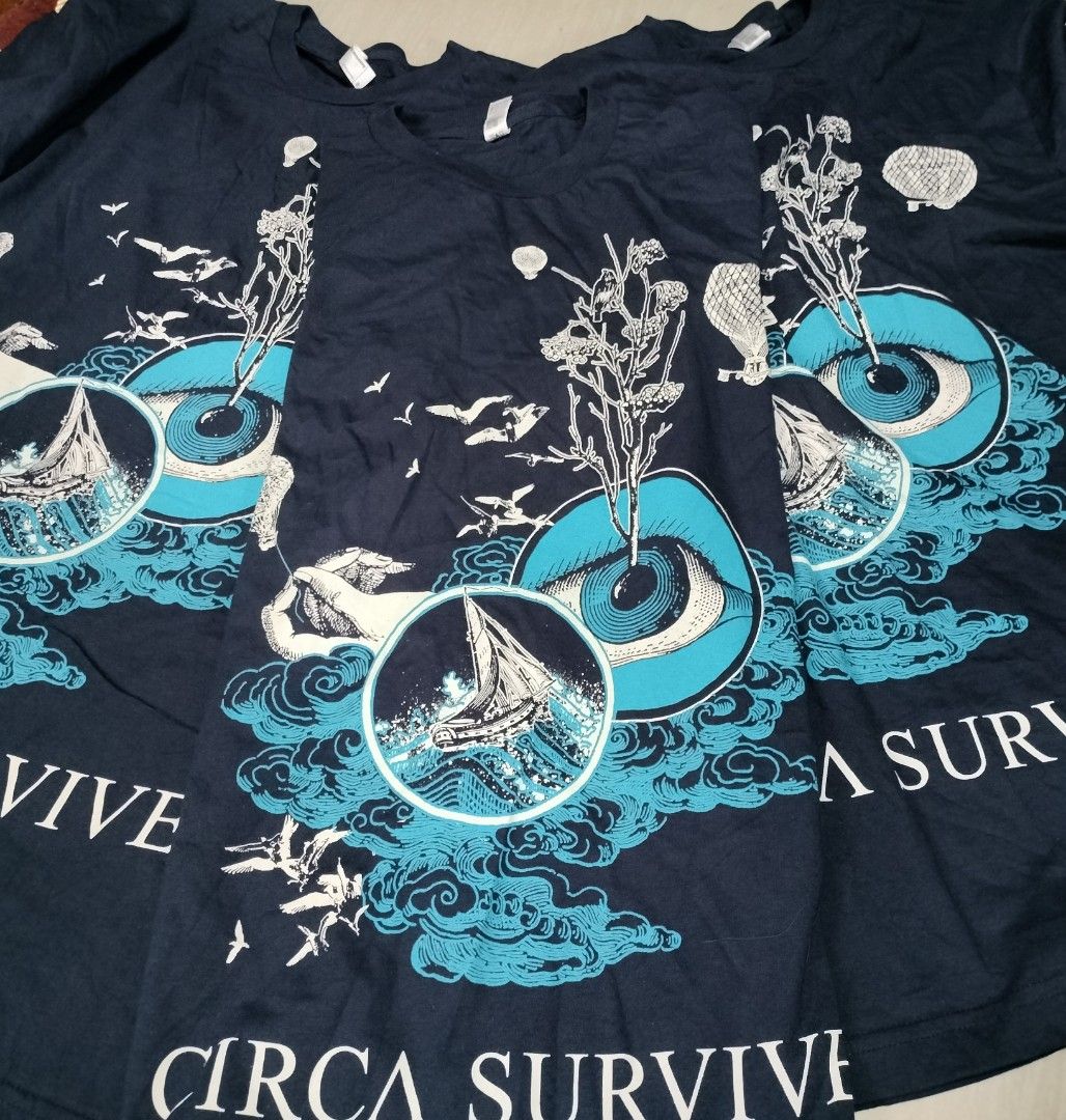 CIRCA SURVIVE BAND SHIRT, Men's Fashion, Tops & Sets, Tshirts & Polo ...