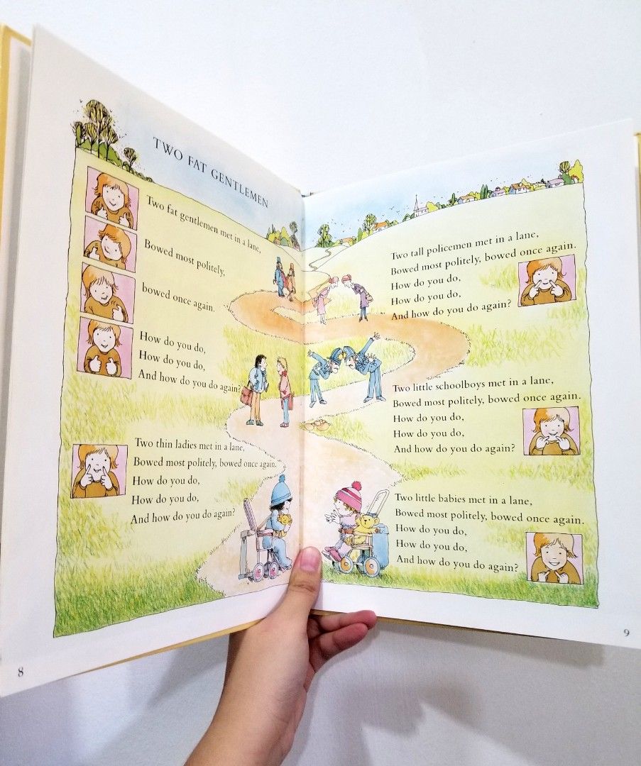 Clap Your Hands FINGER RHYMES, Hobbies & Toys, Books & Magazines ...