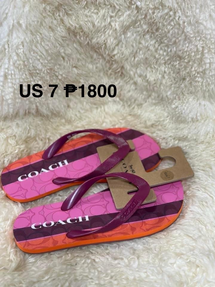 Coach Slippers, Women's Fashion, Footwear, Slippers and slides on Carousell