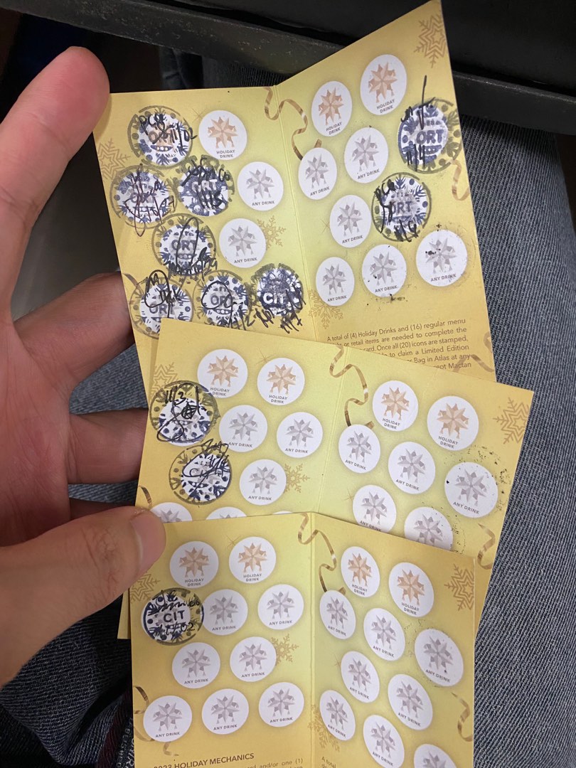 Coffee Bean and Tea Leaf (CBTL) Together This Season 224 holiday stamp ...