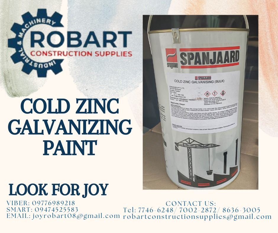 COLD ZINC GALVANIZING PAINT, Commercial & Industrial, Construction ...