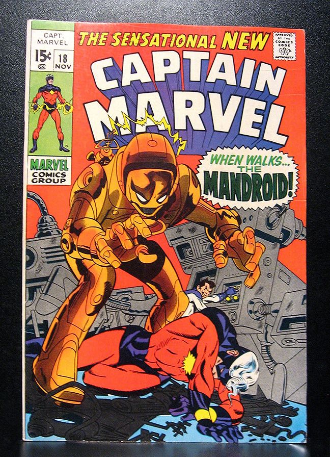 COMICS: Marvel: Captain Marvel #18 (1969), origin of Ms. Marvel's ...