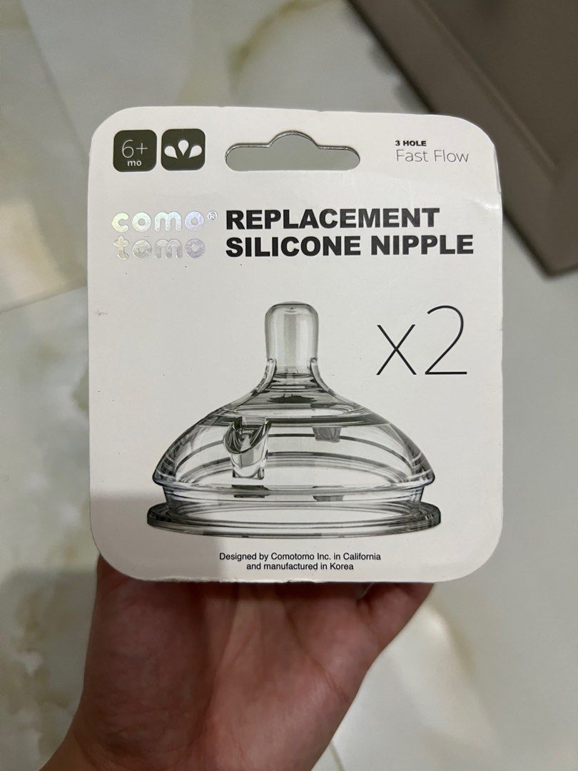 Comotomo Nipple Fast Flow, Babies & Kids, Nursing & Feeding ...