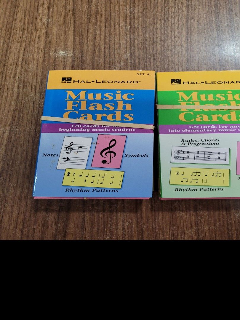 Complete Color-Coded Flash Cards, Hobbies & Toys, Music & Media, Music ...