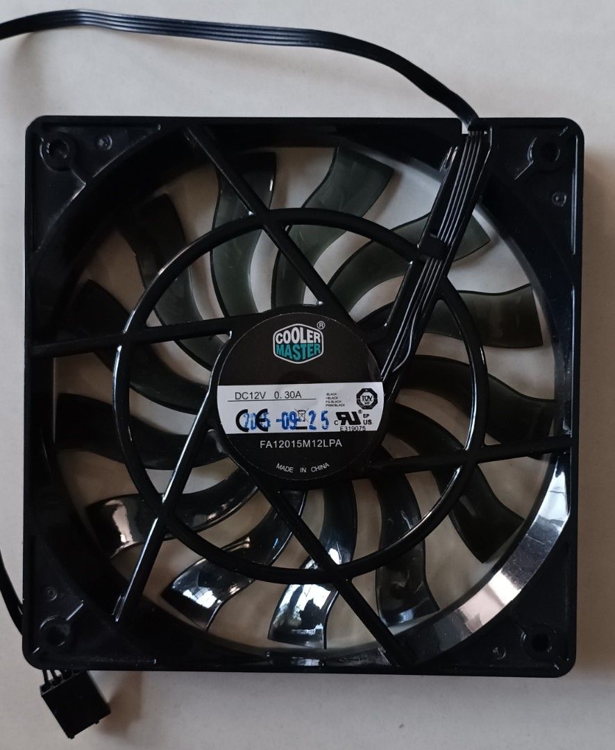 Cooler Master Slim 120mm Casing Fan, Computers & Tech, Parts ...