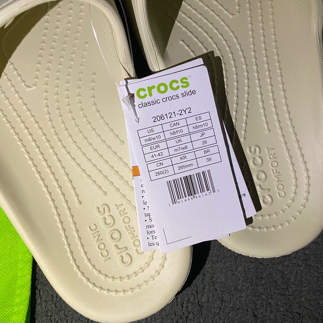 CROCS CLASSIC SLIDE, Men's Fashion, Footwear, Slippers & Slides on ...