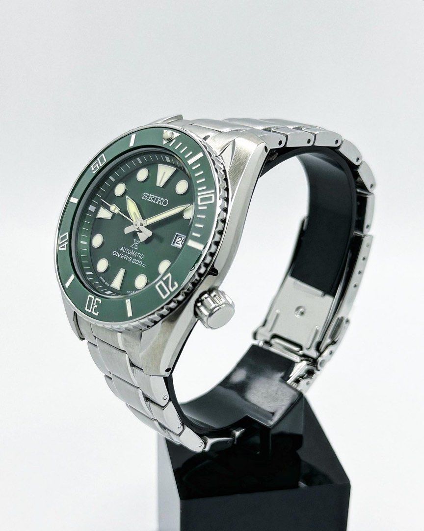 Custom Seiko Mod Sumo Hulk with Ceramic Bezel 44mm, Men's Fashion ...