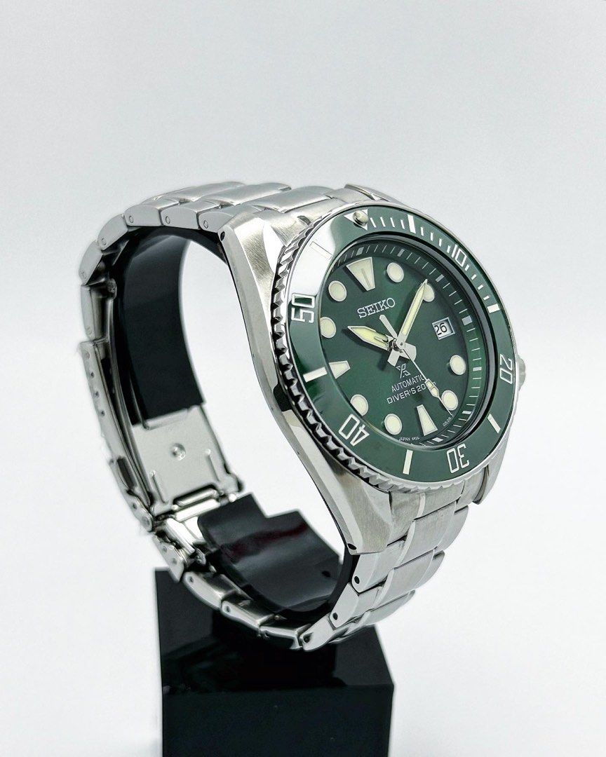 Custom Seiko Mod Sumo Hulk with Ceramic Bezel 44mm, Men's Fashion ...