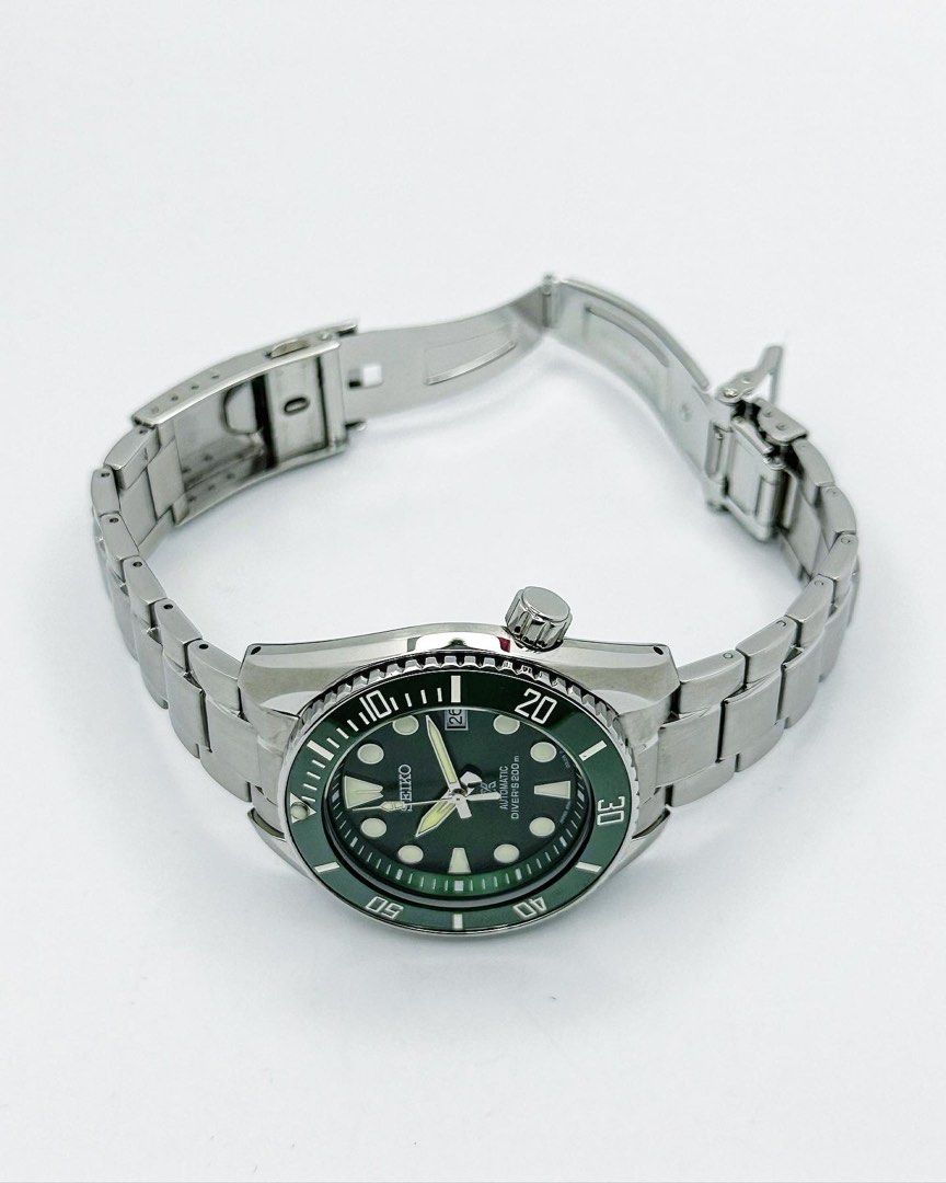 Custom Seiko Mod Sumo Hulk with Ceramic Bezel 44mm, Men's Fashion ...