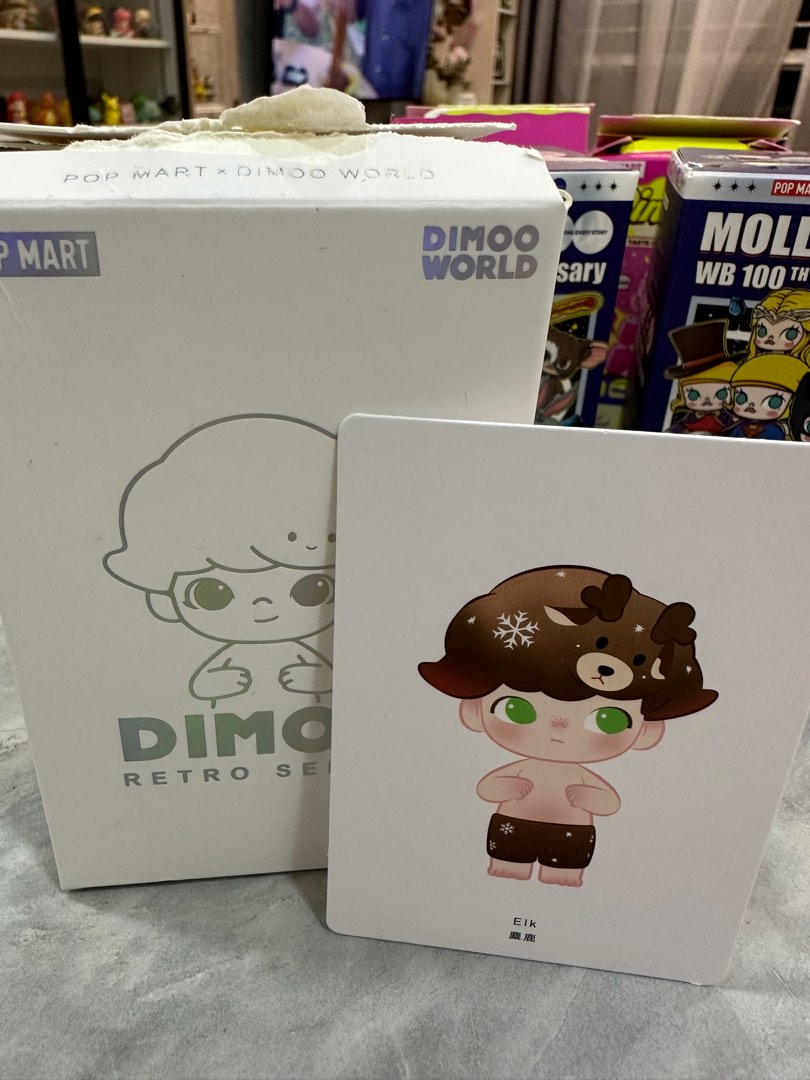 Dimoo World Retro Series - Elk, Hobbies & Toys, Toys & Games on Carousell