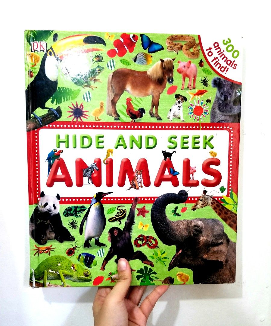 DK Hide and Seek Animals Children's Books, Hobbies & Toys, Books ...