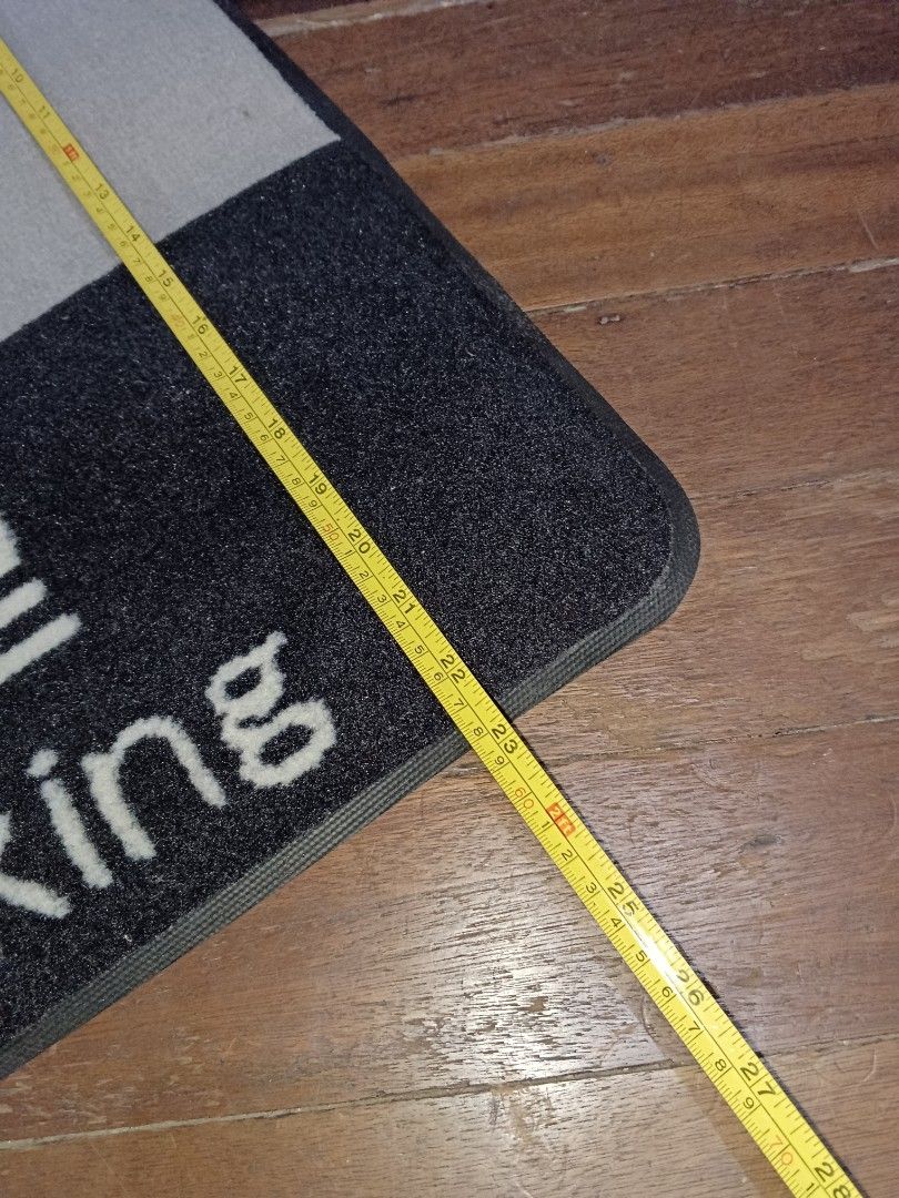 Door mat no smoking sign, Furniture & Home Living, Home Decor, Carpets ...