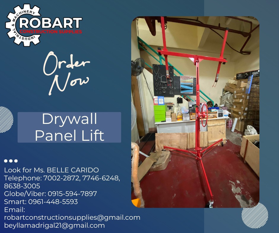 Drywall Panel Lift, Commercial & Industrial, Construction Tools ...