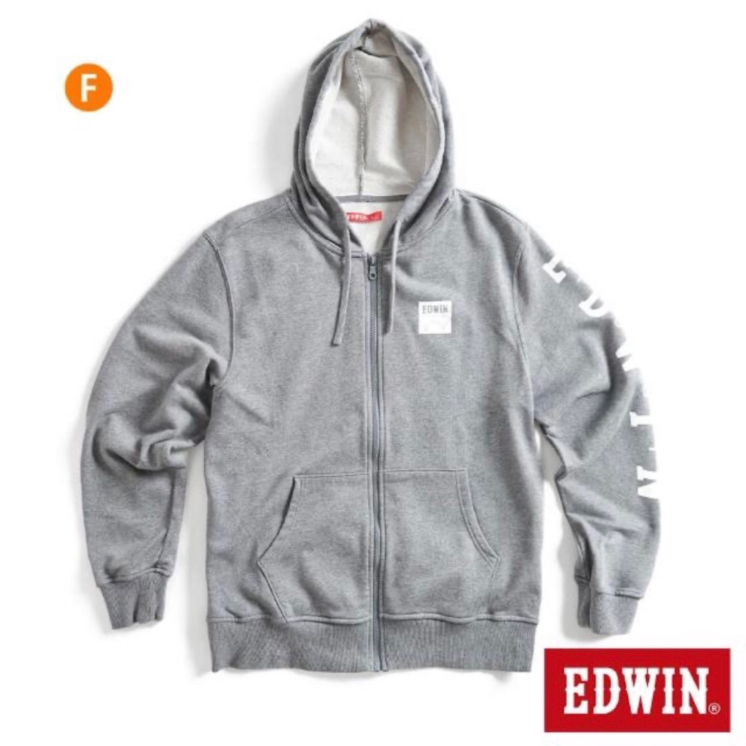 [EDWIN]Edwin 休閒外套 連帽外套, 他的時尚, 外套、夾克、大衣在旋轉拍賣