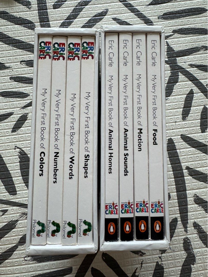 Eric Carle my very first library, 興趣及遊戲, 書本 & 文具, 小朋友書 - Carousell