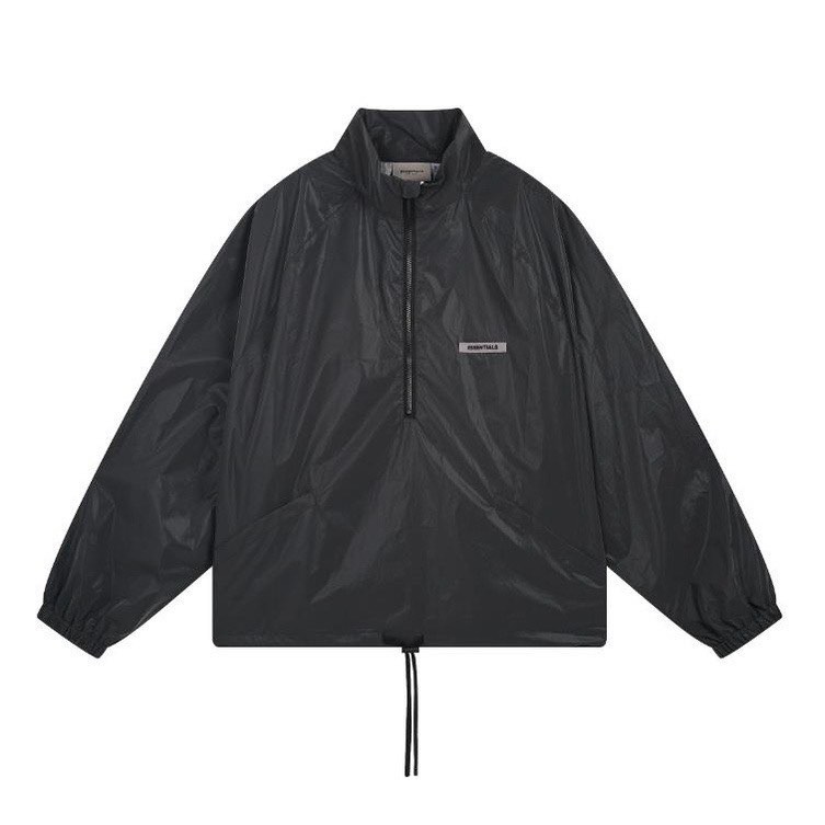Essentials Half-Zip Windbreaker Fear of God, Men's Fashion, Tops & Sets ...
